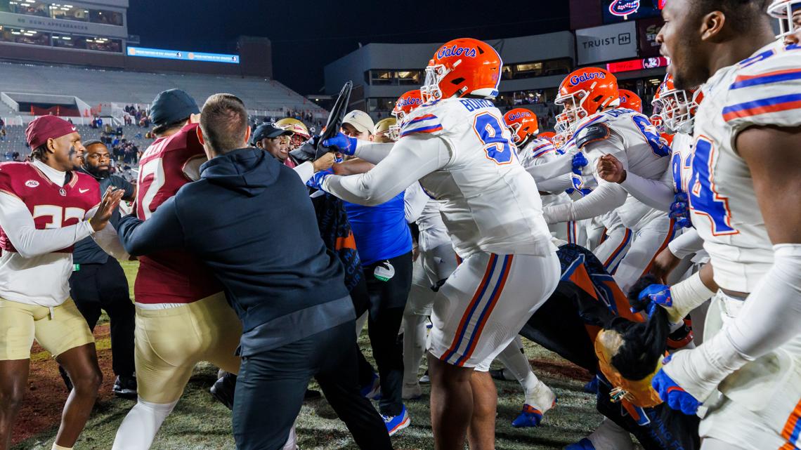 Michigan-Ohio State fight just one of the brawls on Saturday | 10tv.com