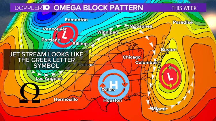 Breaking down what an Omega Block is | 10tv.com