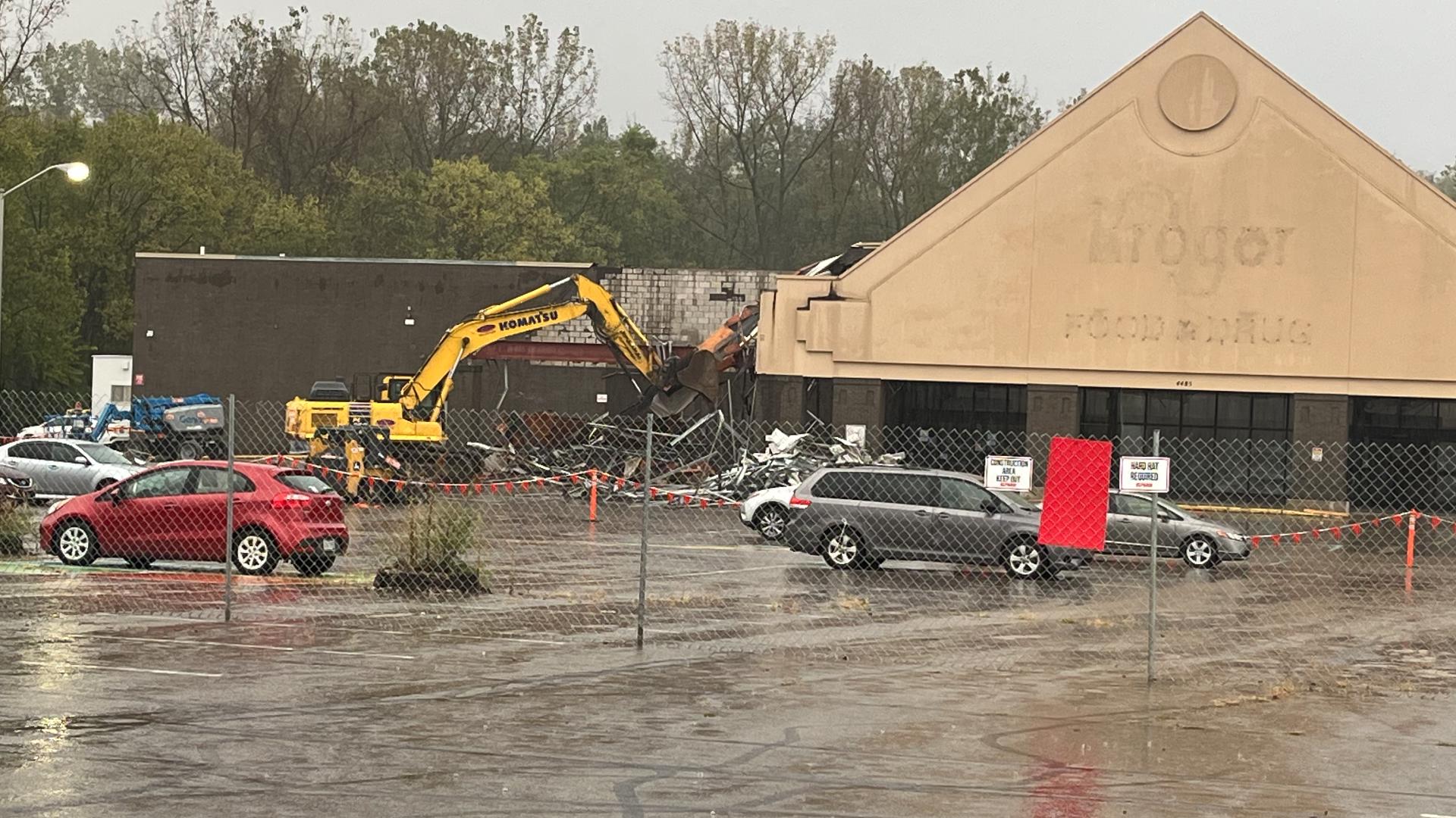 Demolition begins for new Eastland Prosperity Center to be built | 10tv.com