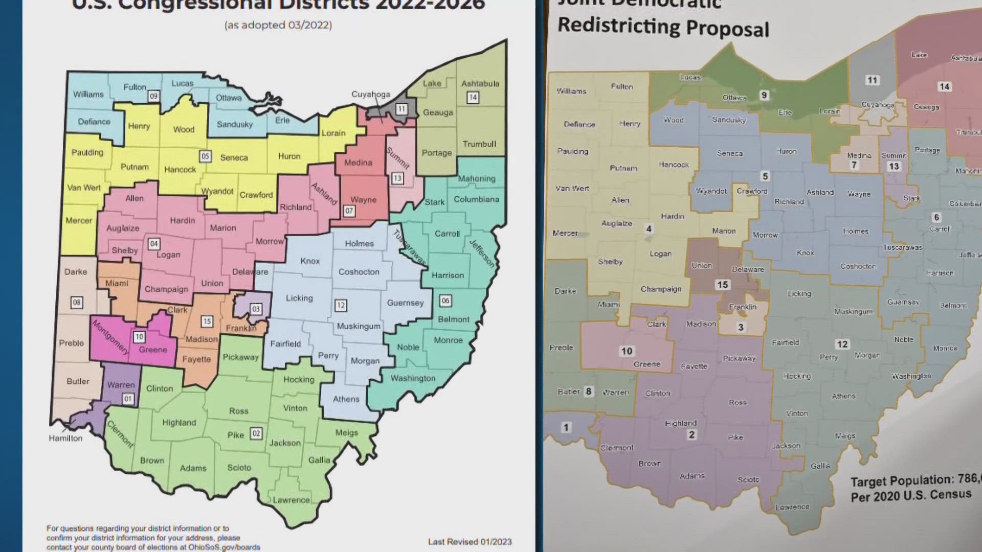 New effort underway to redraw Ohio's political map for US Congressional districts | 10tv.com