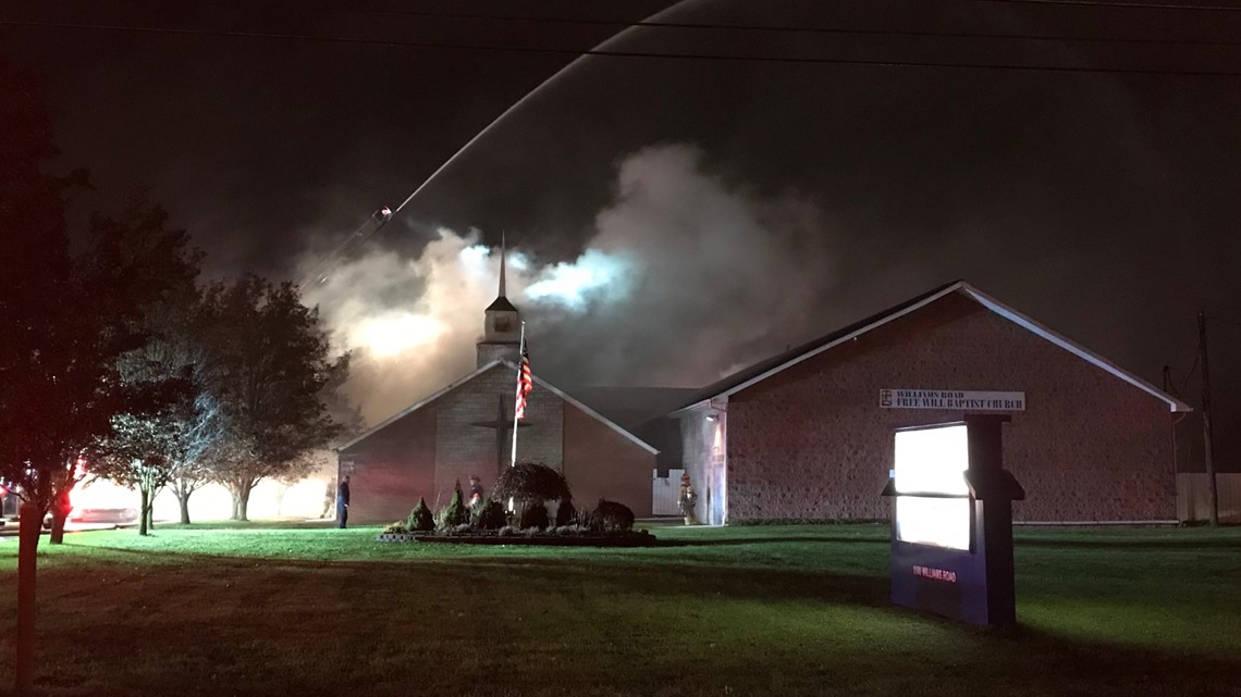 Firefighter contain 2-alarm fire at baptist church | 10tv.com