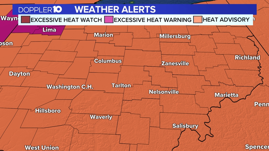 Ohio heat wave ends after temps above 90 degrees | 10tv.com