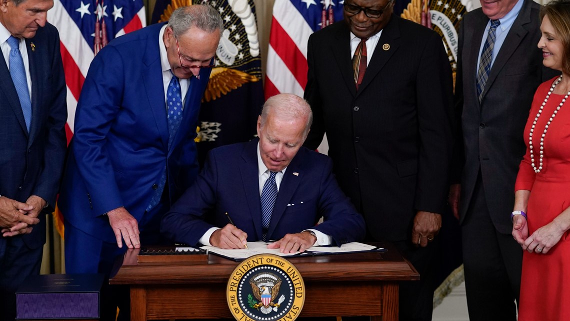 Biden signs Inflation Reduction Act | 10tv.com