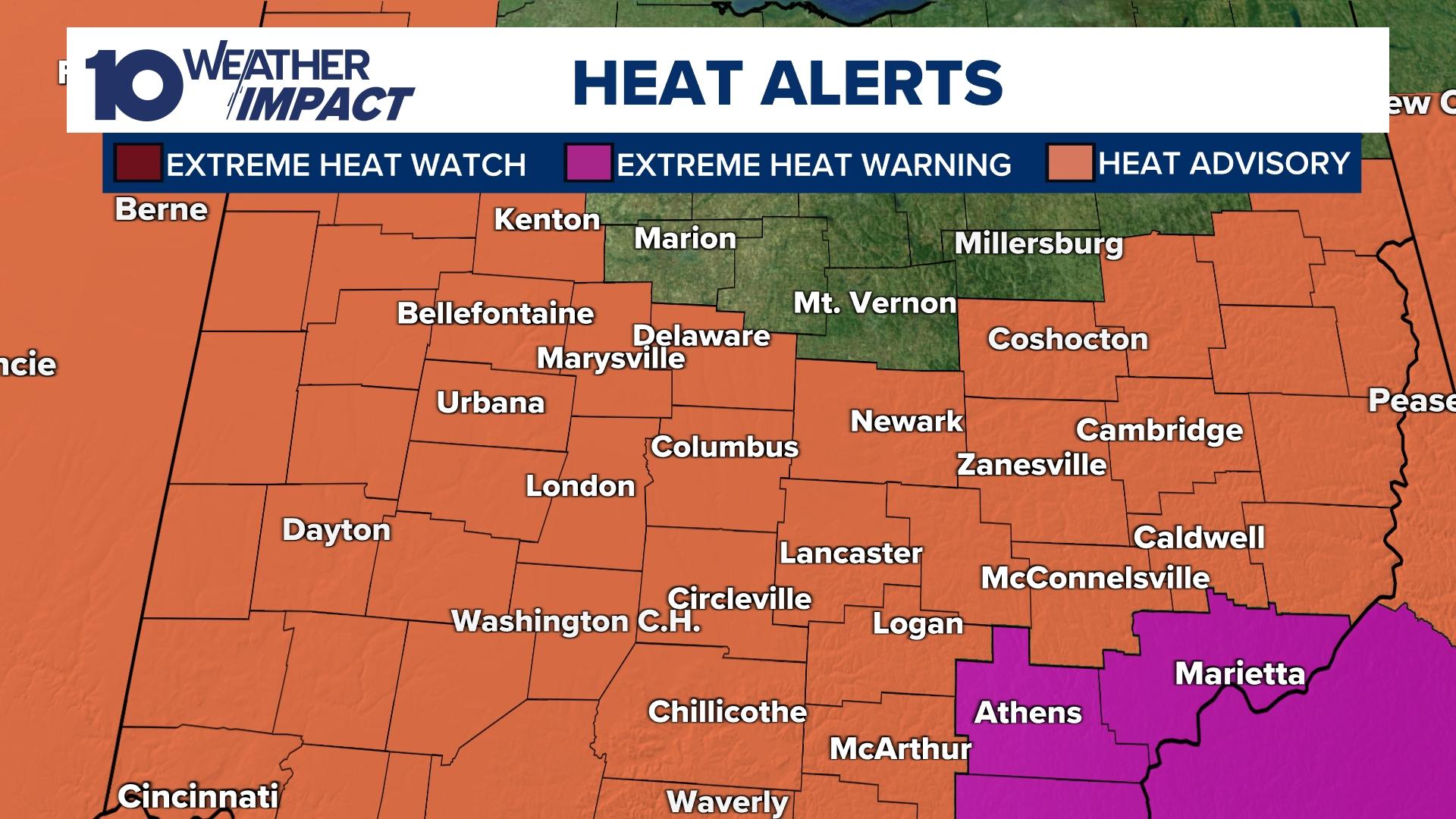 Hot and humid weather arrives for the first weekend of summer | 10tv.com