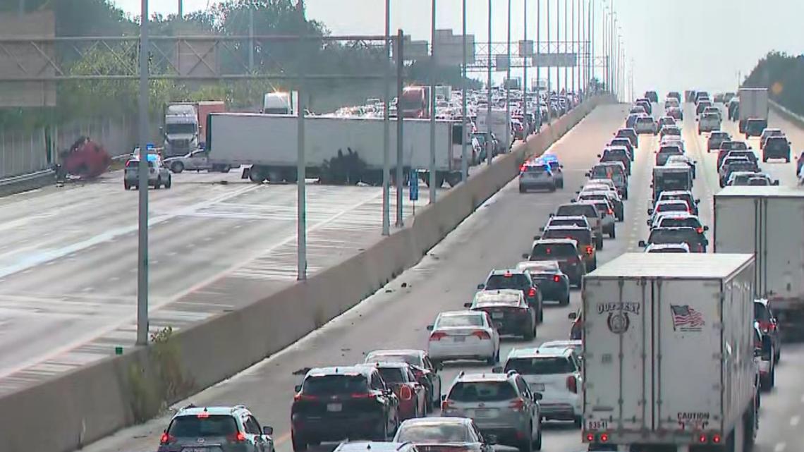 Crash on I-270 East near Sawmill Road; 1 injured | 10tv.com