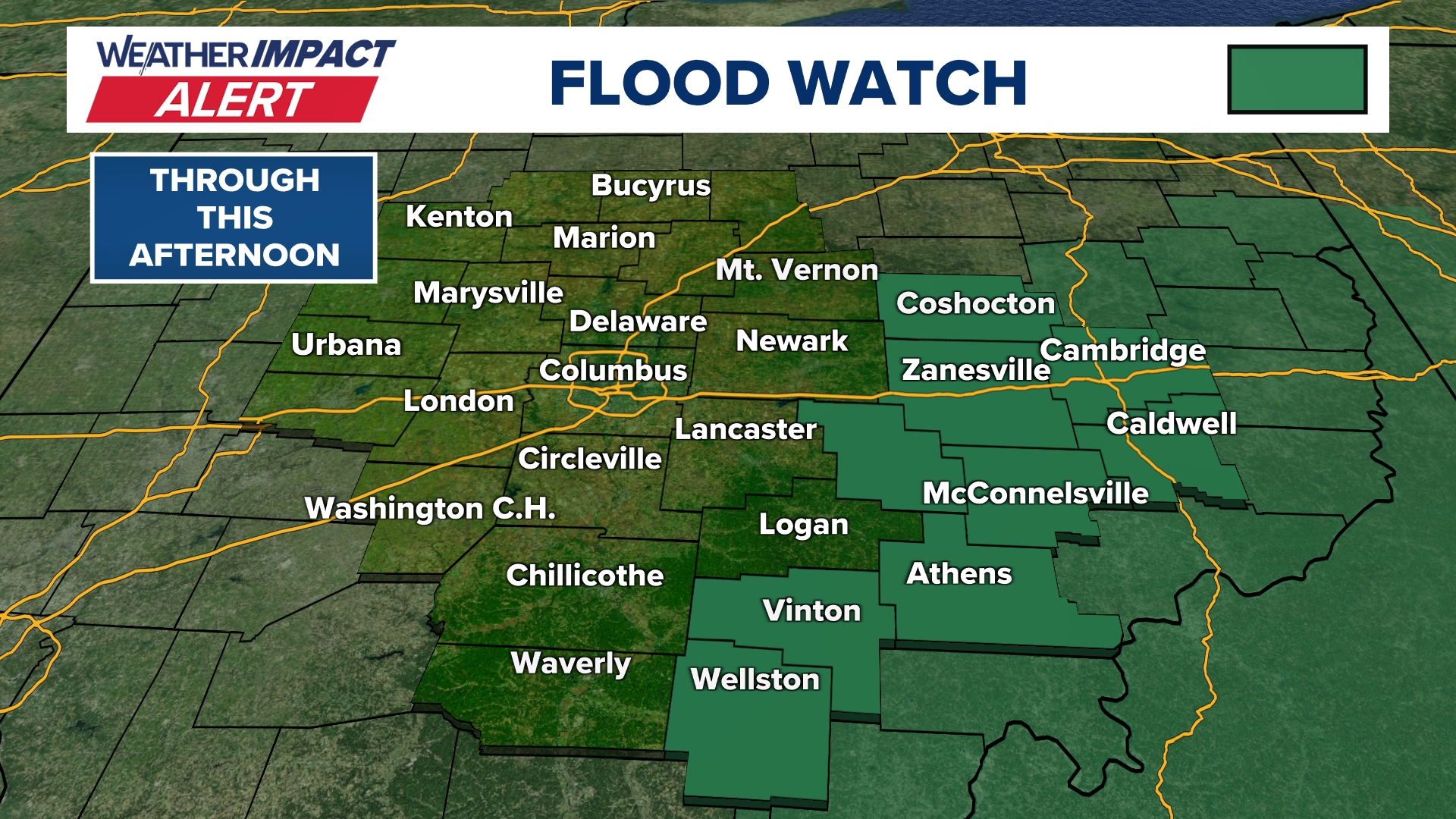 Ohio weather radar live: Tracking snow in Columbus | 10tv.com