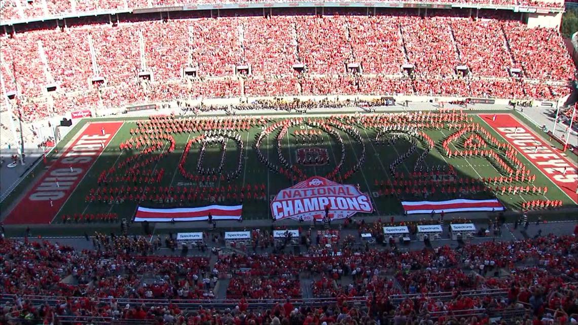 Ohio State Marching Band halftime show: Ohio State-Grambling State ...