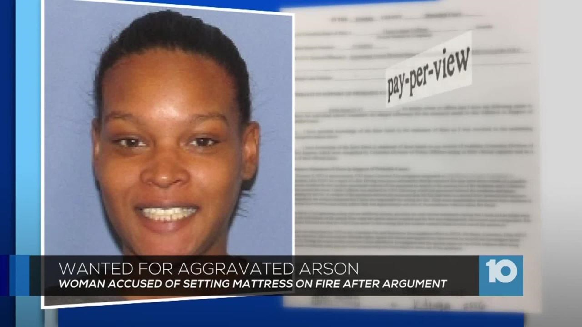 Sheriff searching for woman allegedly setting fire to apartment | 10tv.com