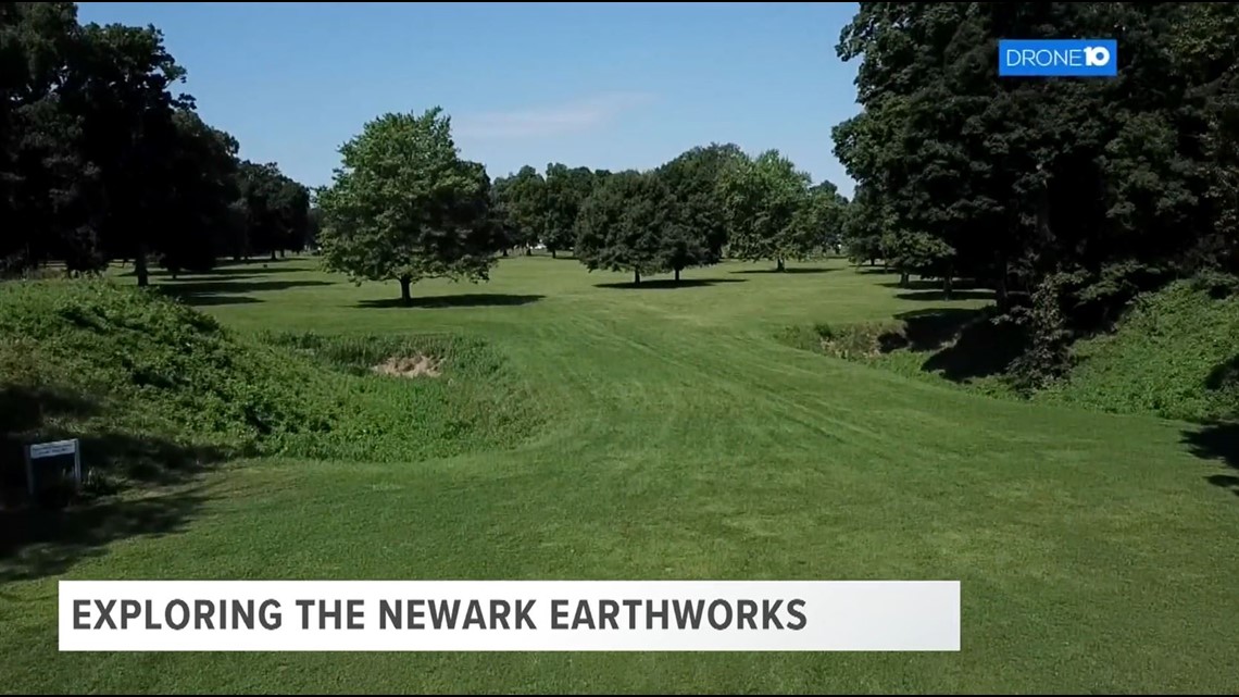 Exploring the Newark Earthworks with a drone | 10tv.com