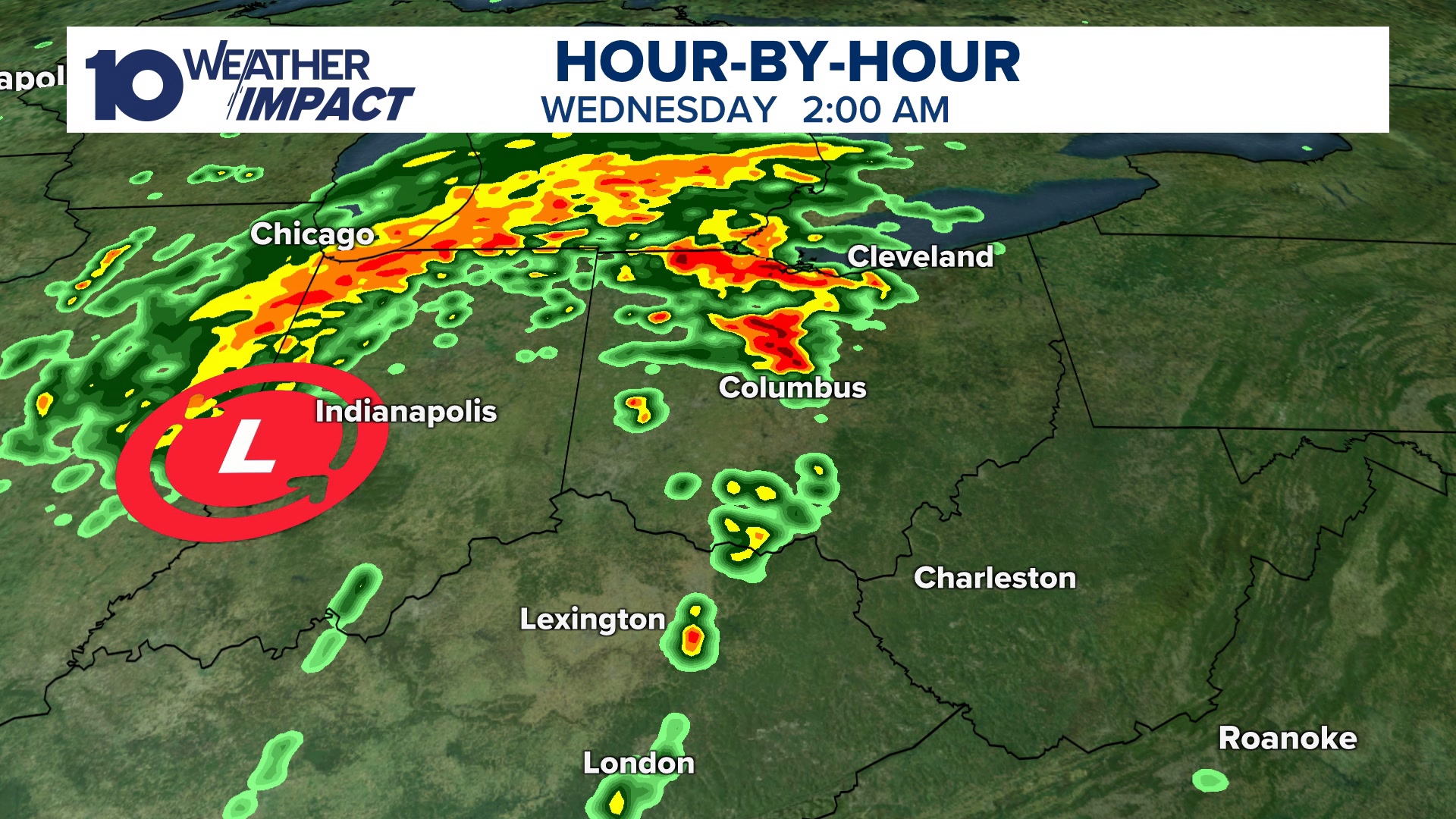 Tropical storm Beryl's remnants impact Ohio | 10tv.com