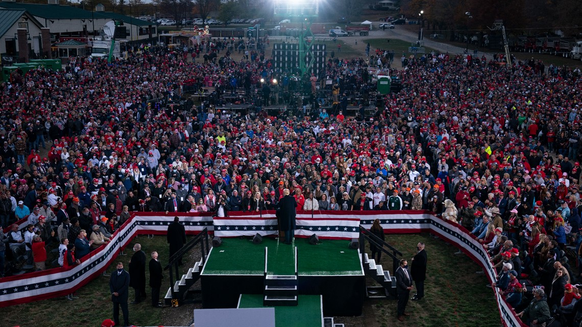 Trump criticizes Biden, briefly mentions COVID-19 in wide-ranging ...