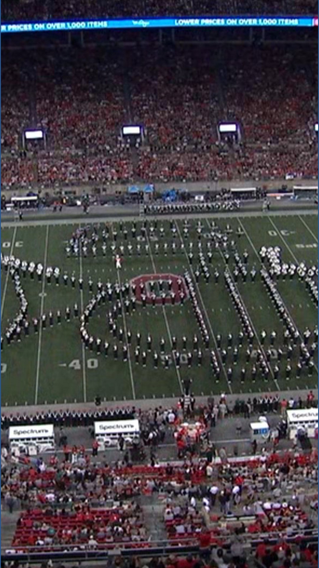 Halftime Show: Ohio State Marching Band and Ohio U's Marching 110 join ...
