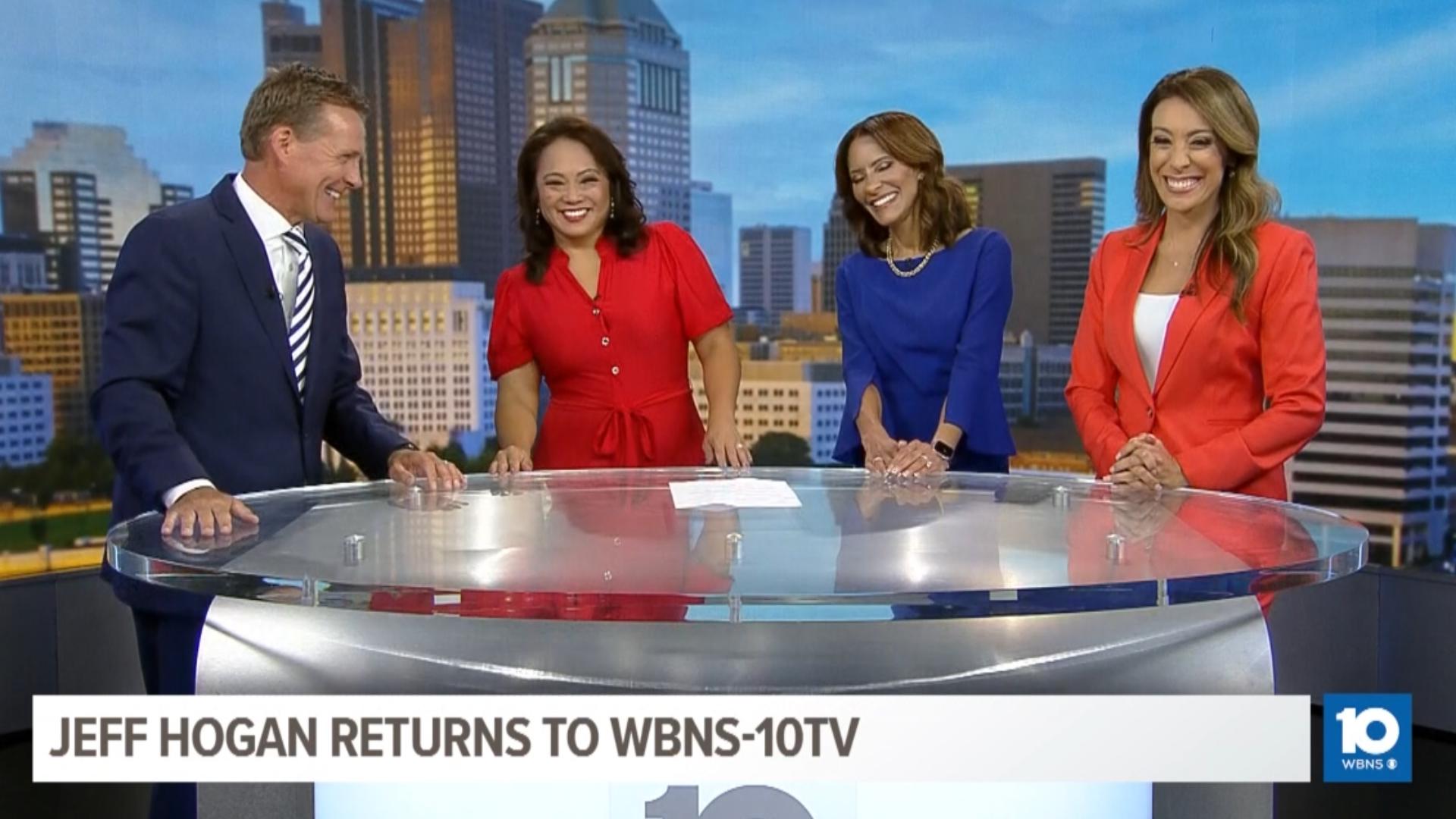 10TV welcomes Jeff Hogan back to the anchor desk | 10tv.com