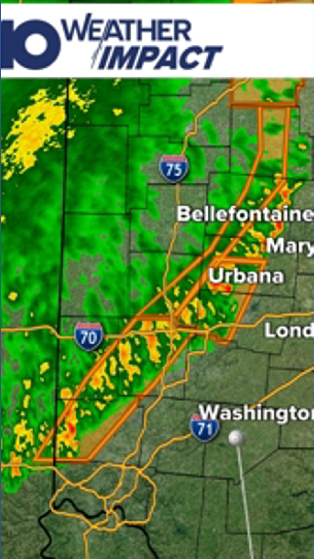 Severe Thunderstorm Watch issued for portions of central and western ...