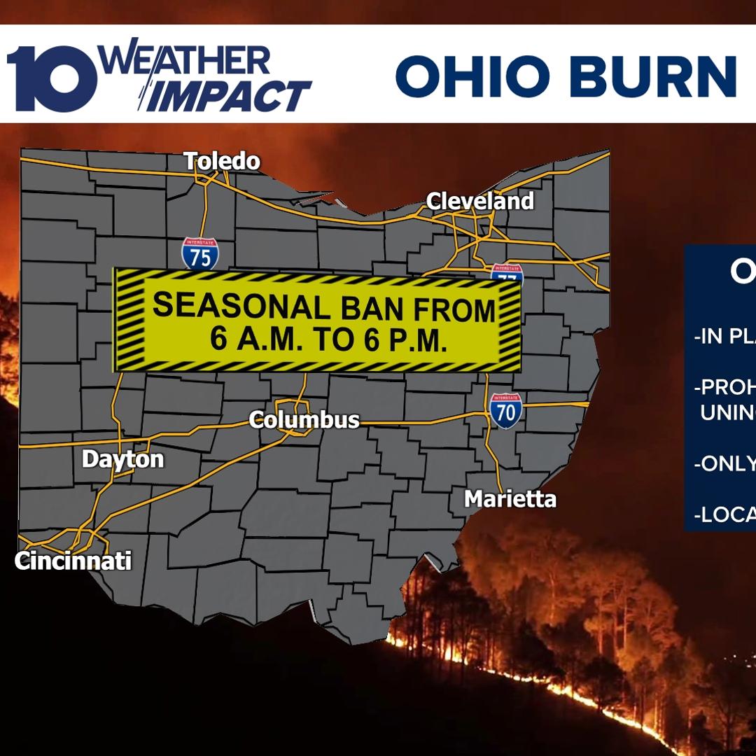 Seasonal burn ban in effect for Ohio in October, November | 10tv.com