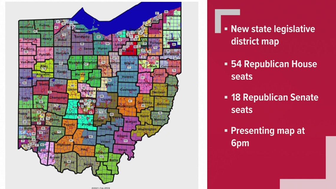 Ohio Redistricting Commission presents new state legislative map | 10tv.com