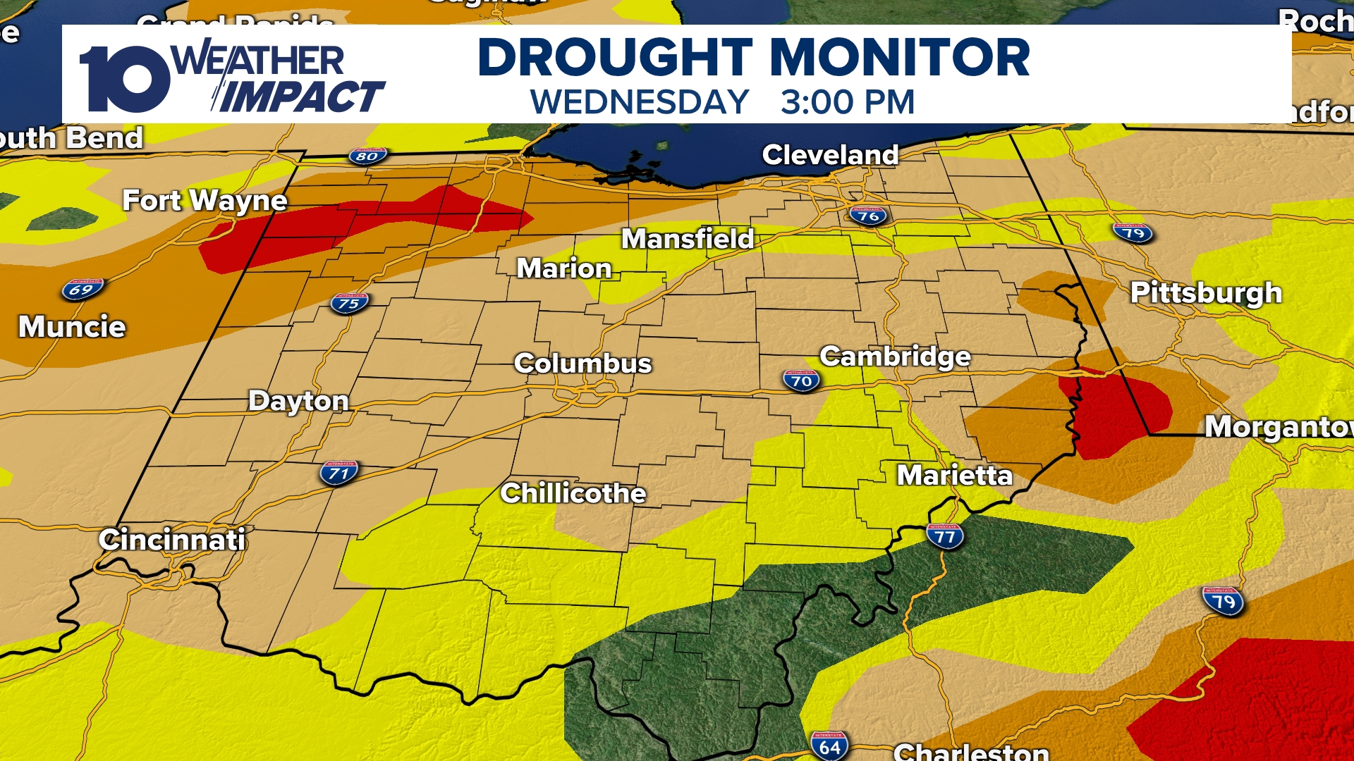 Ohio sets new rainfall record with 1.84 inches on October 7 | 10tv.com