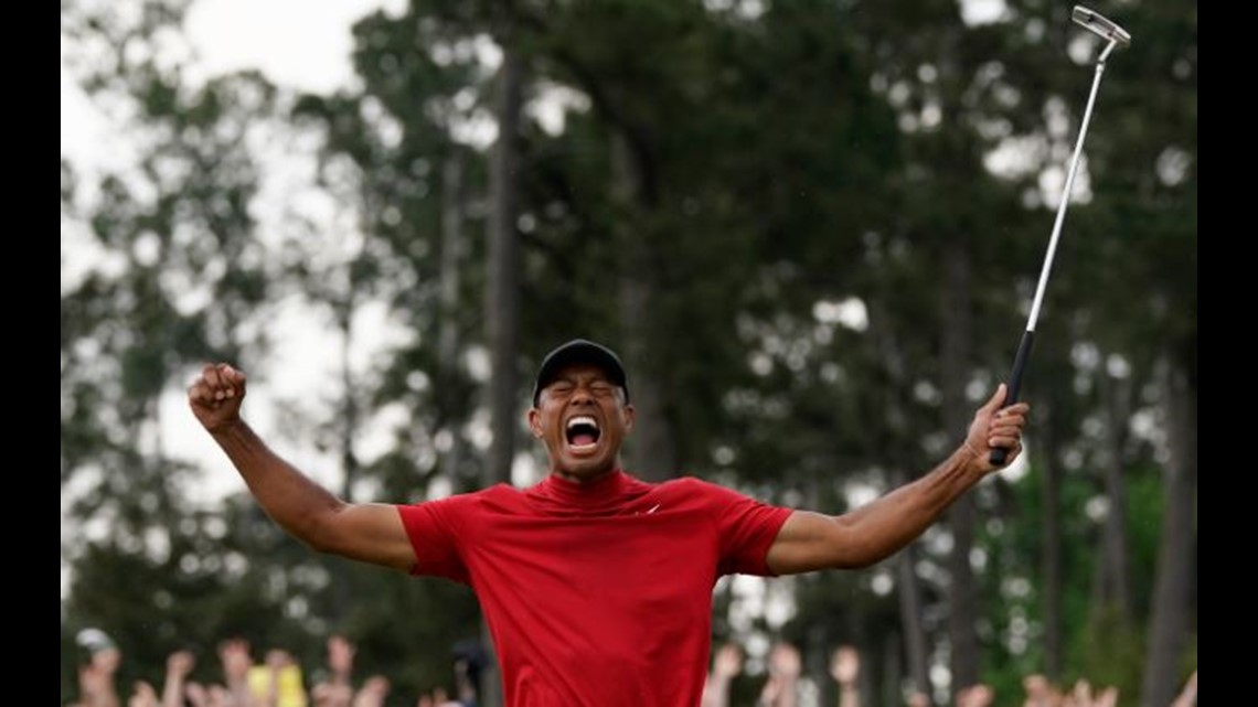 Tiger Woods wins the 2019 Masters Tournament, his first major since ...