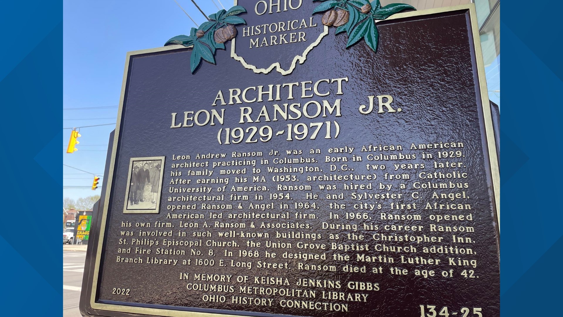 New historical marker at Martin Luther King library branch | 10tv.com