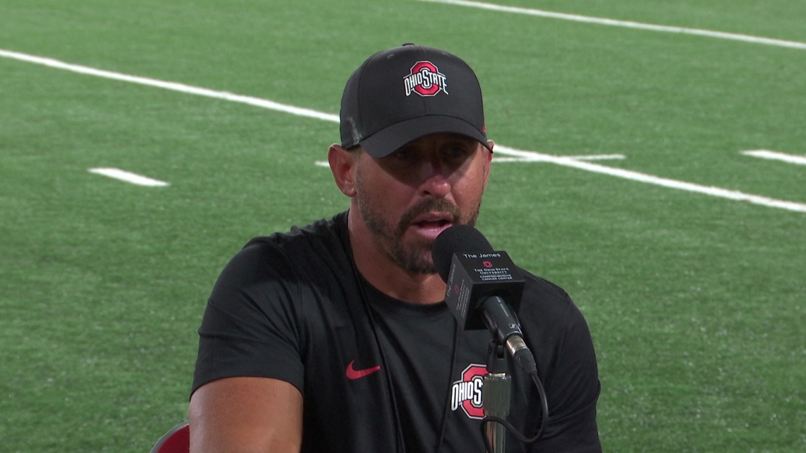 Full interview | Ohio State offensive coordinator Brian Hartline | 10tv.com