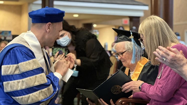 102-year-old Zanesville woman receives honorary degree | 10tv.com