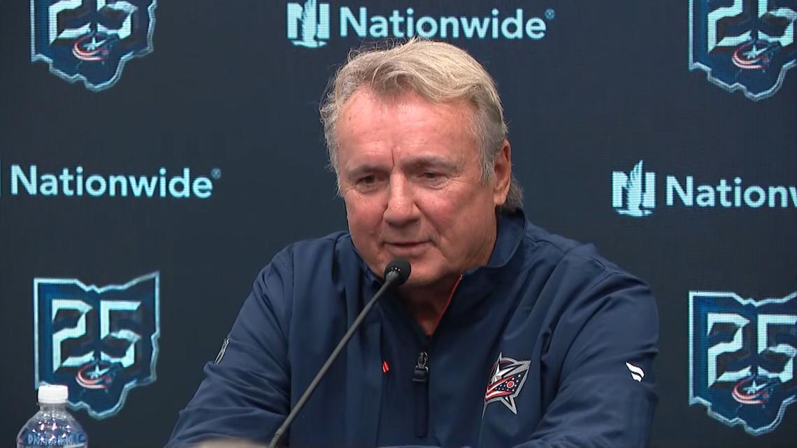 Columbus Blue Jackets introduce Rick Bowness as club's next head coach ...