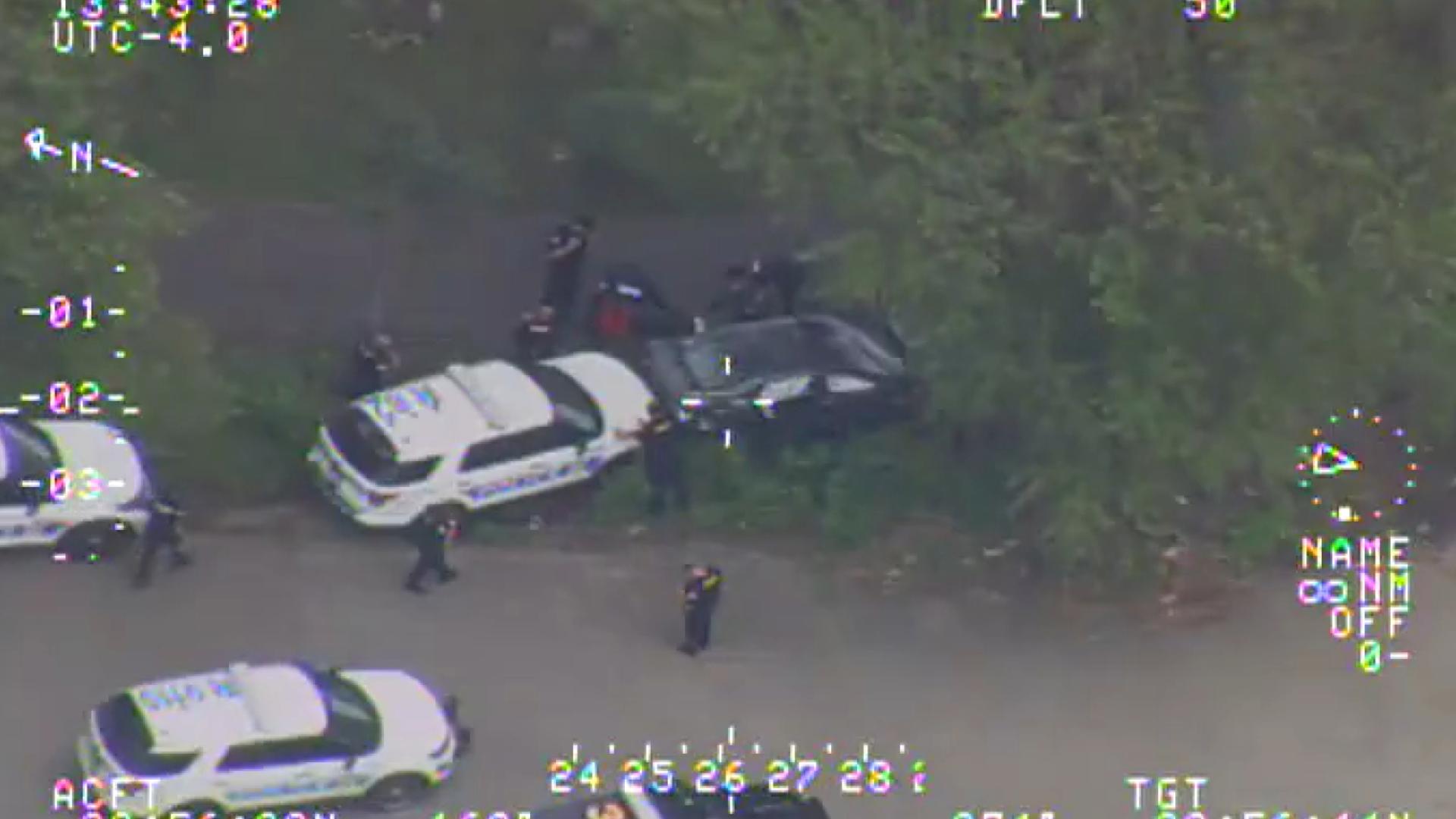 Helicopter video shows police chase with 2 teens in stolen Hyundai ...
