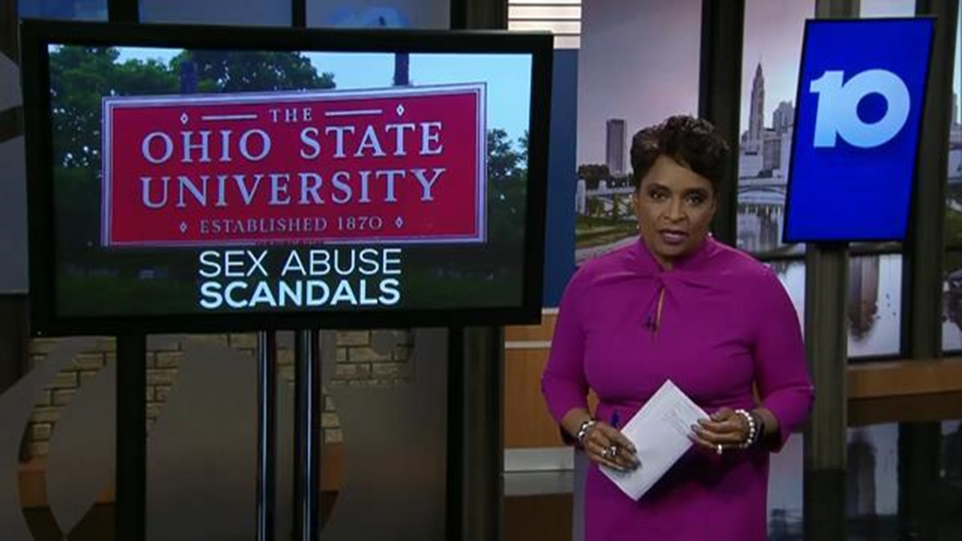 Victims of alleged Ohio State sex abuse scandals call for change in law ...