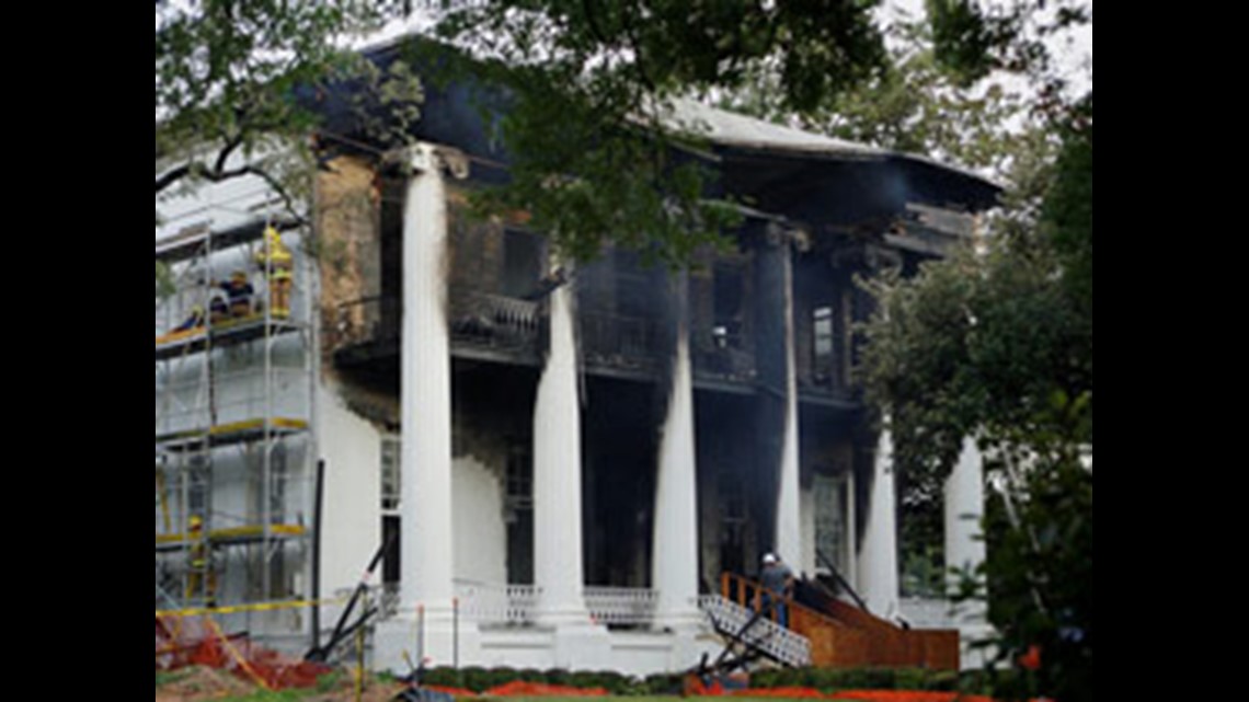 Arson Suspected In Texas Governor's Mansion Fire | 10tv.com