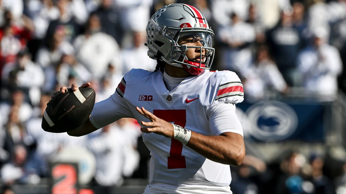 C.J. Stroud named Big Ten QB, offensive player of the year | 10tv.com
