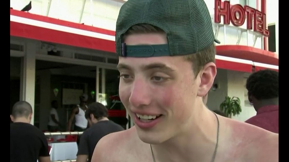 Spring breaker from Ohio in 'if I get corona, I get corona' video ...