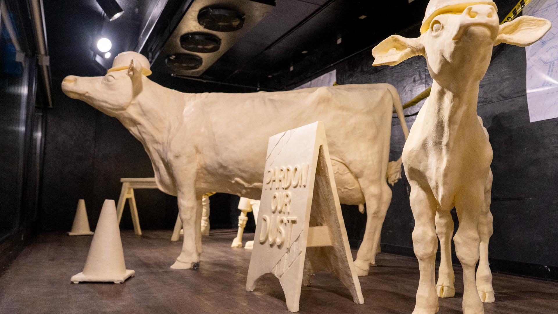Photos: 2025 butter cow at the Ohio State Fair | 10tv.com