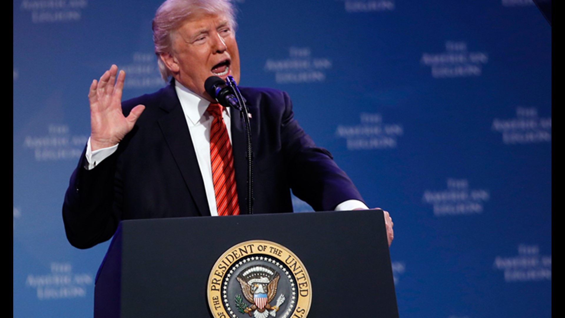 Within 24 hours, a pair of wildly different Trump speeches | 10tv.com