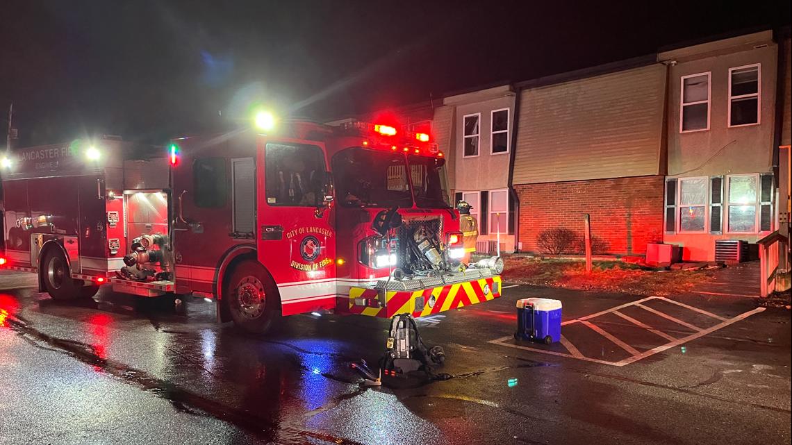 Several displaced after fire at Lancaster apartment complex | 10tv.com