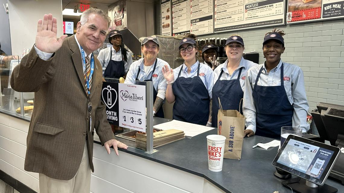 Jersey Mike's Day of Giving sales to benefit Maria Tiberi Foundation ...