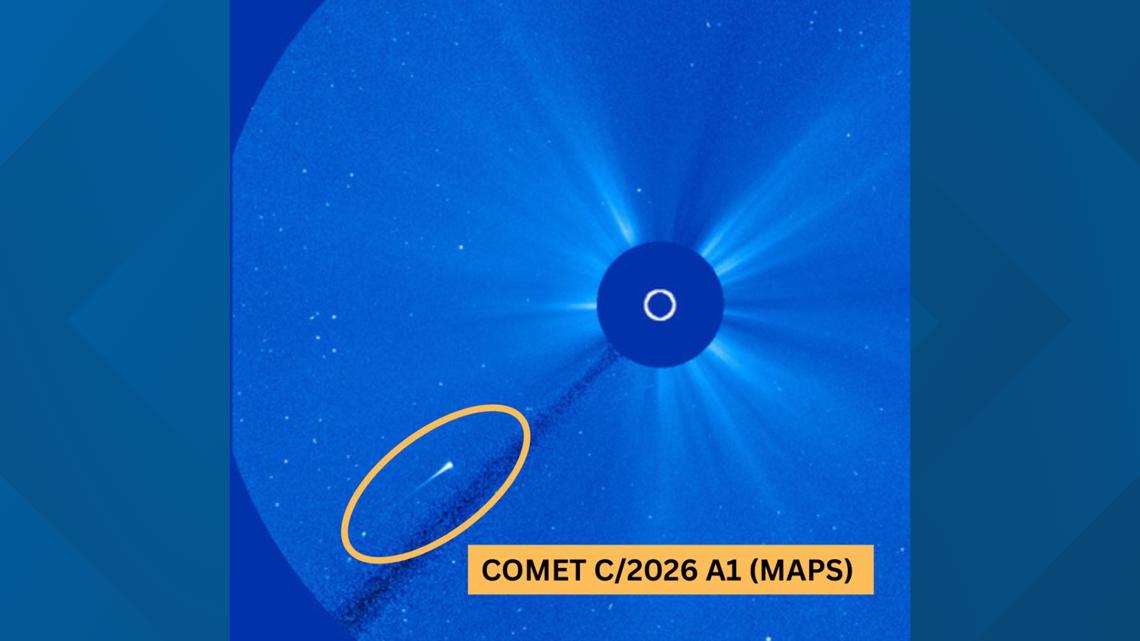 Comet destroyed by the sun over the weekend | 10tv.com