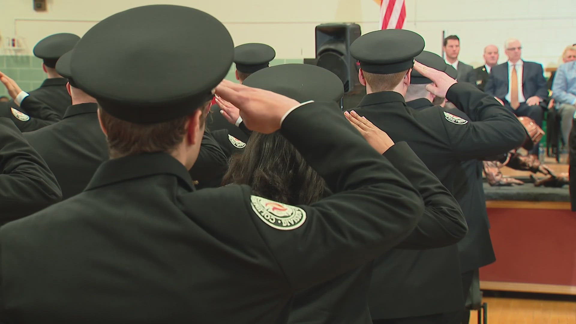 Columbus Fire Academy celebrates 46 new firefighter graduates | 10tv.com
