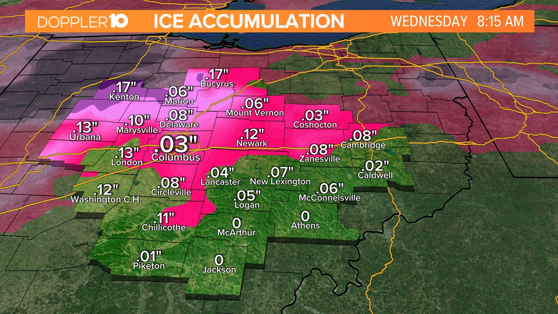 Freezing rain in Ohio could impact Tuesday morning commute | 10tv.com