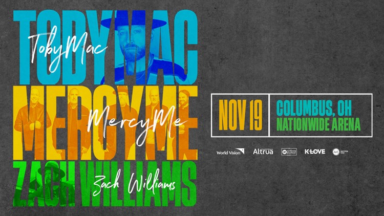 TobyMac, MercyMe, Zach Williams performing at Nationwide Arena | 10tv.com