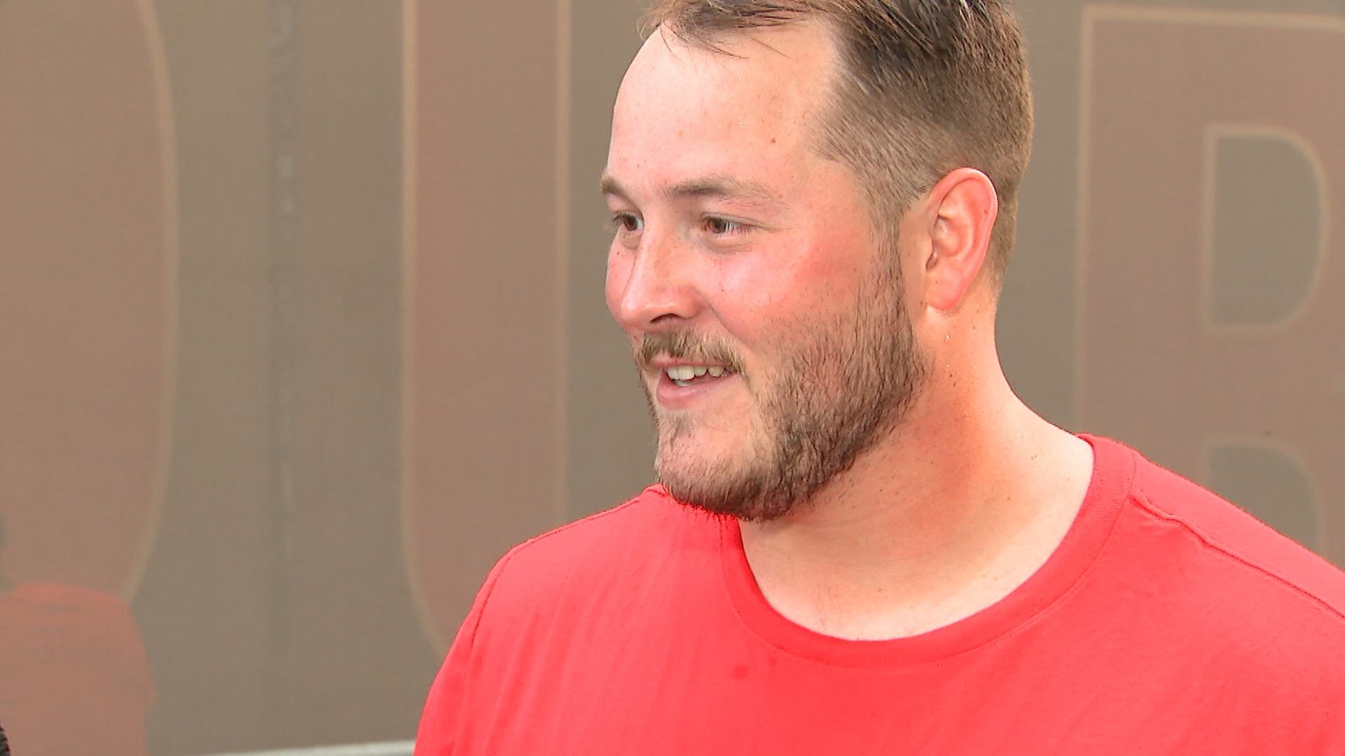 Ohio State center Seth McLaughlin talks about his first game as a ...