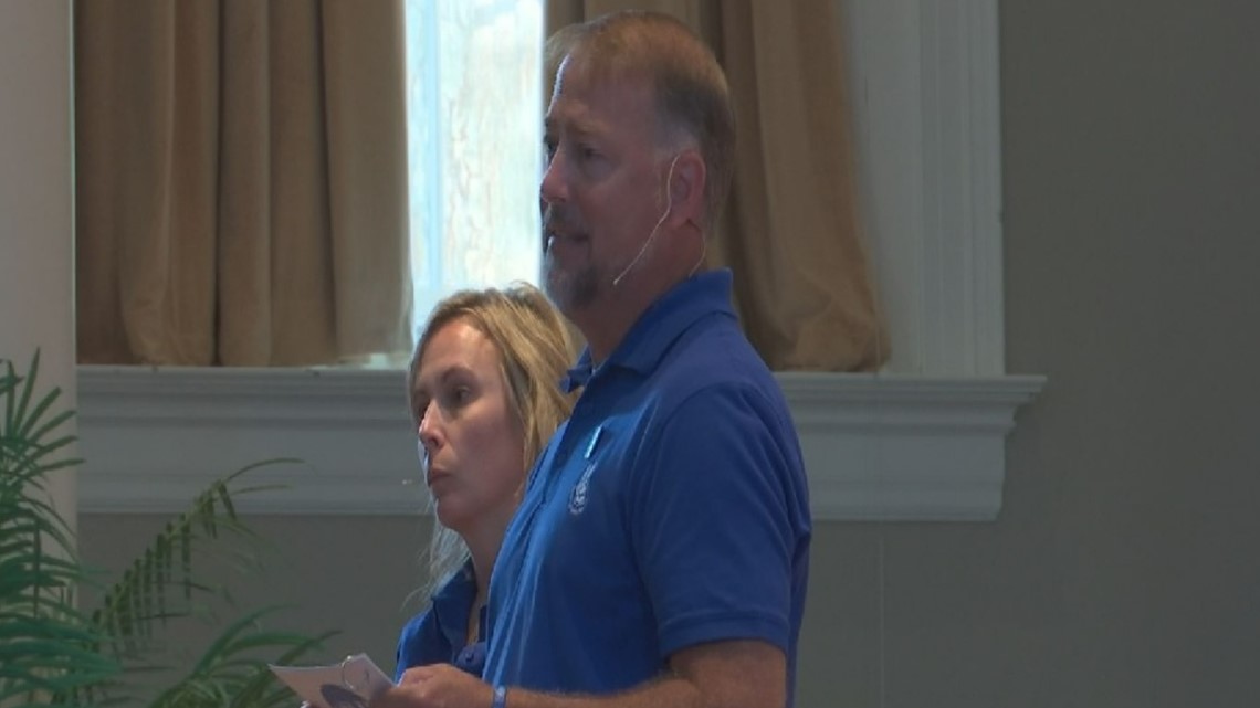 Stone Foltz's family speak at Denison University on hazing danger ...