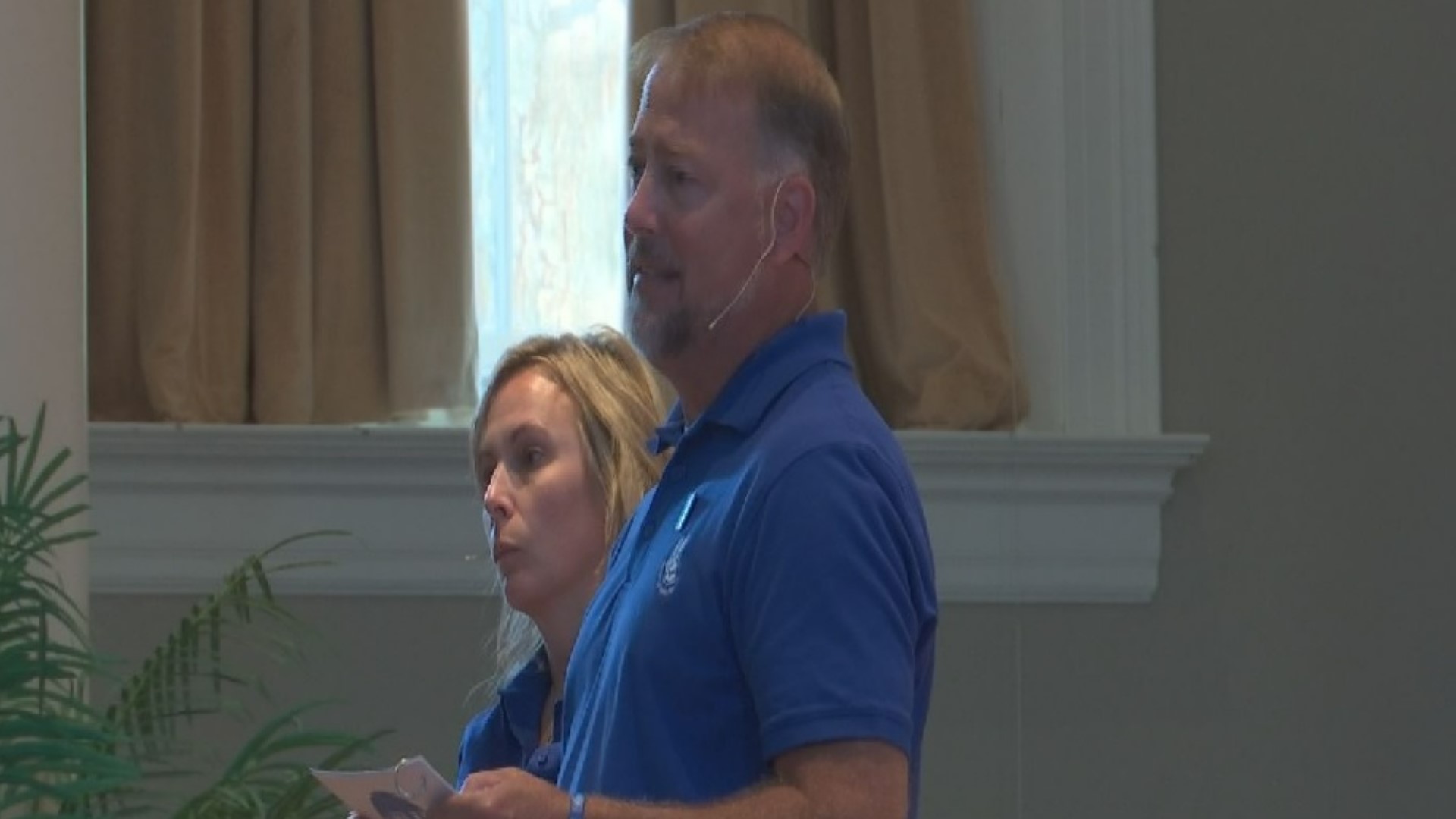 Stone Foltz's family speak at Denison University on hazing danger ...