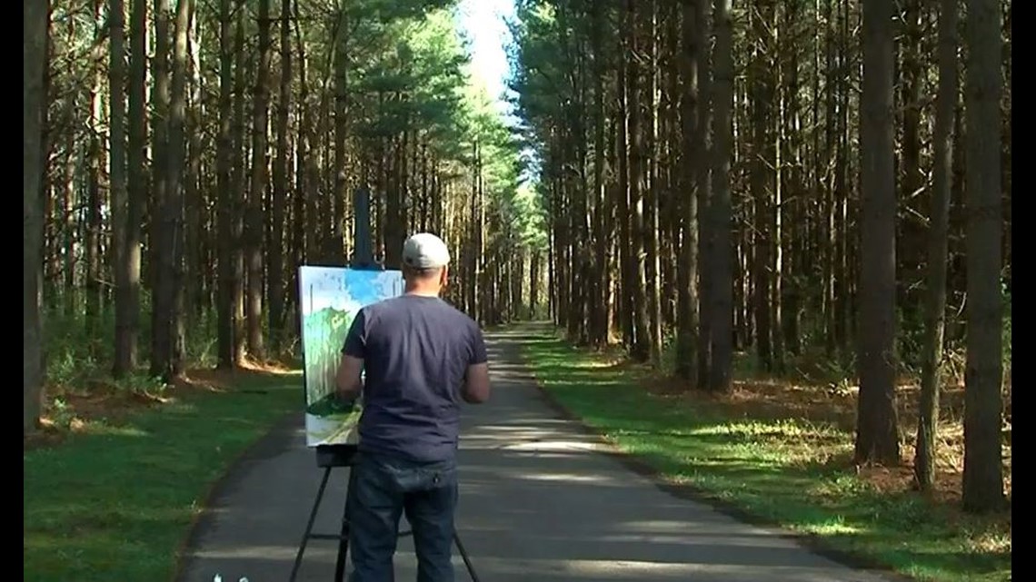 Iraq War veteran with PTSD finds healing in art and nature | 10tv.com
