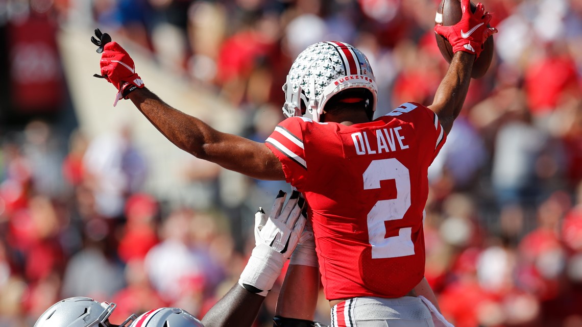 Chris Olave sets Ohio State record for career TD receptions | 10tv.com