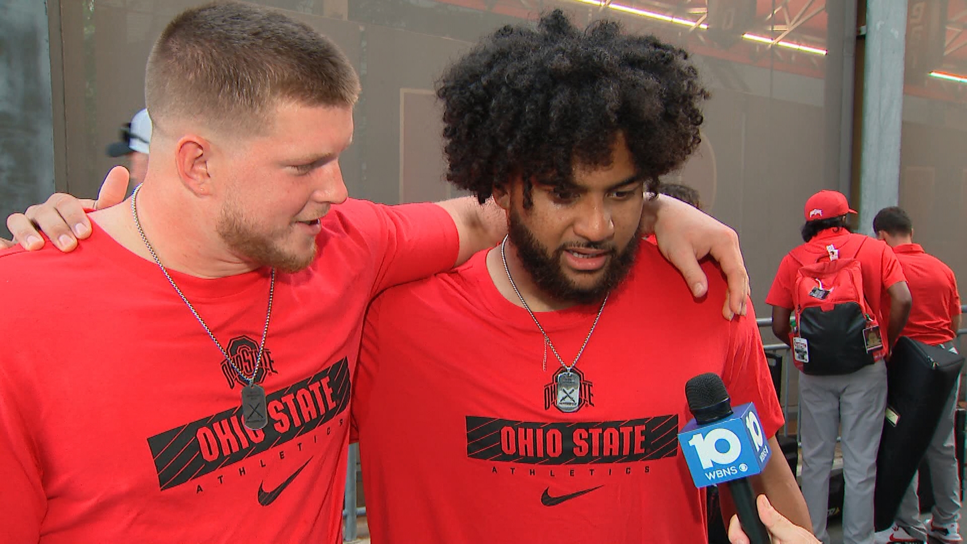 JT Tuimoloau, Jack Sawyer talk about their last opener at the 'Shoe ...