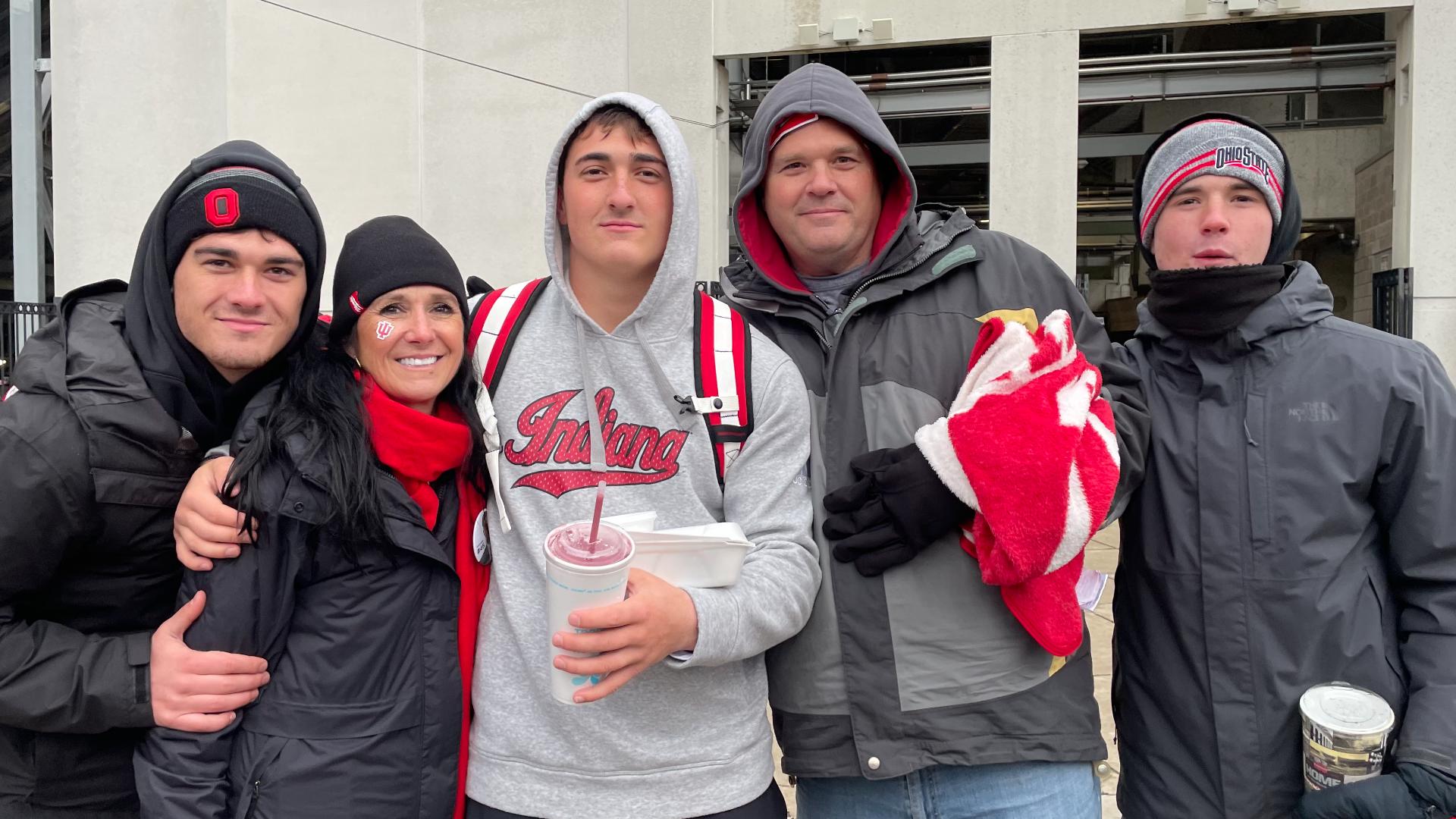 Former Ohio State player cheers for Hoosier son in Big Ten Championship ...