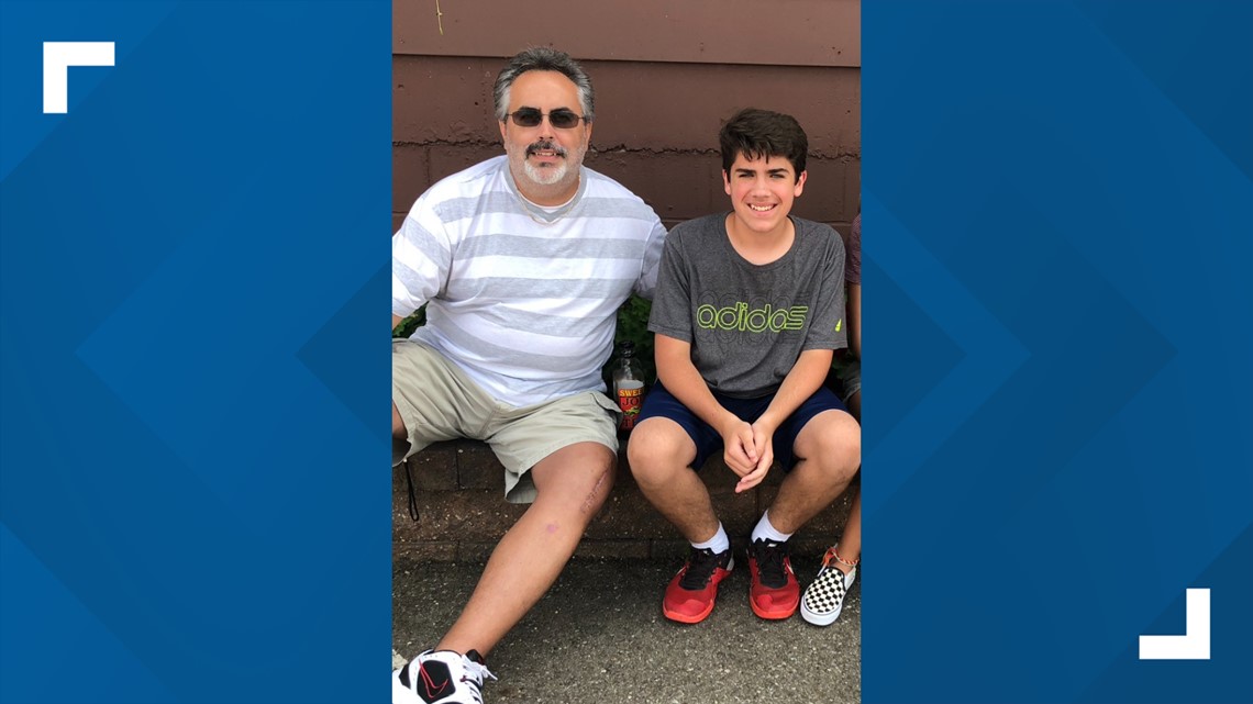 Father, son help save woman from sinking vehicle in Grove City | 10tv.com