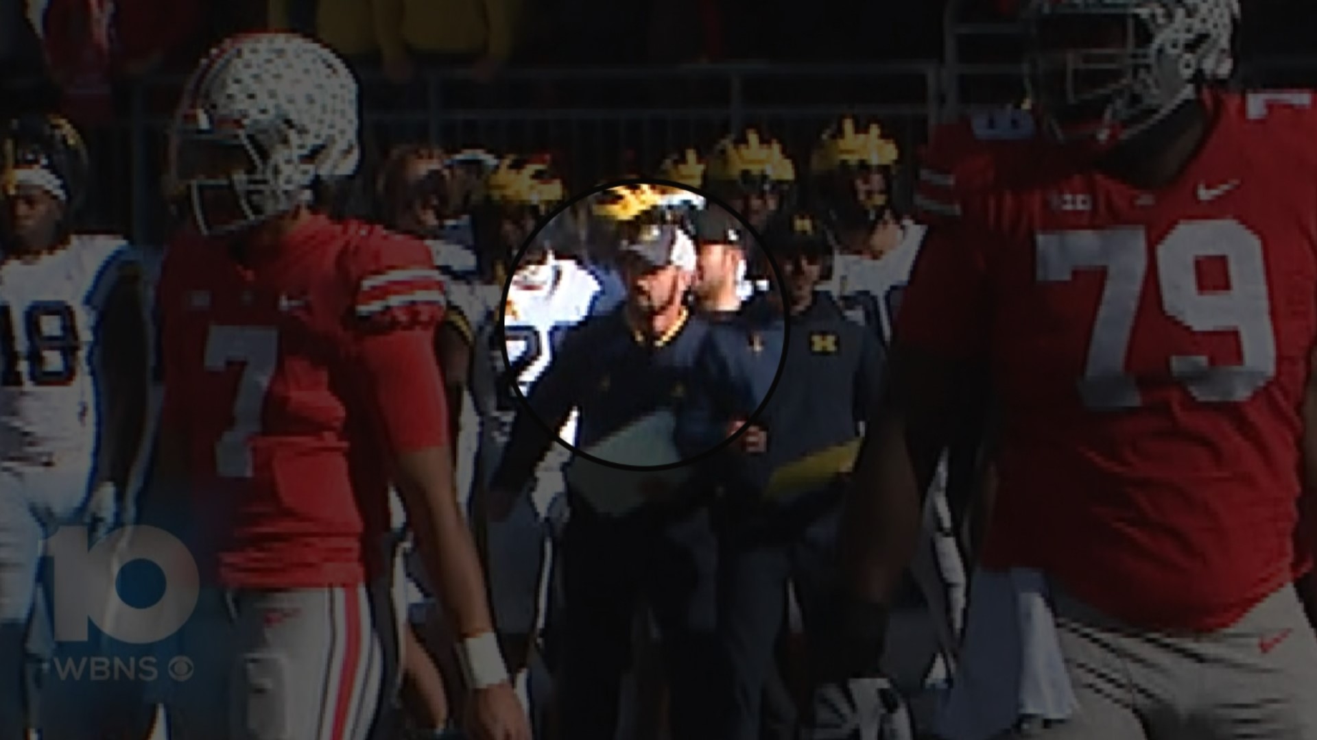 Connor Stalions on sidelines of 2022 Ohio State-Michigan game | 10tv.com