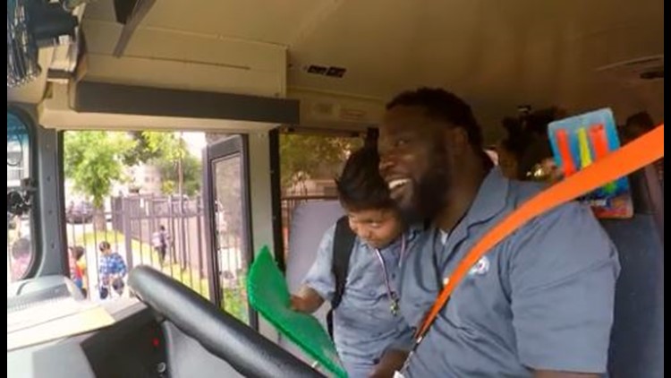 'He's the father that I always wanted': Texas school bus driver gives ...