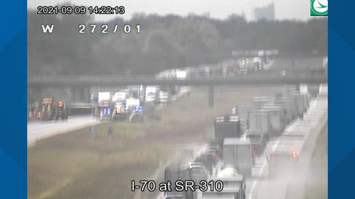I-70 east back open after crash in Licking County | 10tv.com